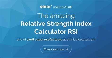 Relative Strength Index Calculator Rsi