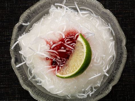 Fāloodeh Persian Frozen Noodle And Rose Water Sorbet Recipe