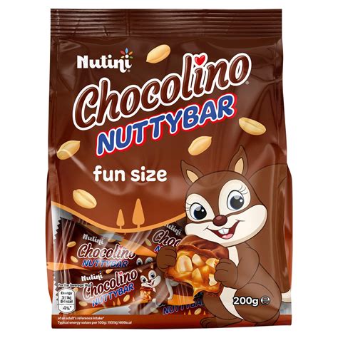 Nutini Chocolino Nutty Bar 200g Best Before 21052025 Uk Emporium
