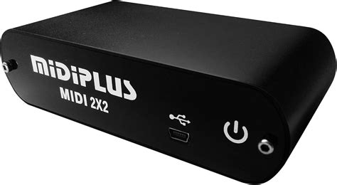 MIDIPLUS MIDI 2x2 USB MIDI Interface Amazon Fr Musical Instruments