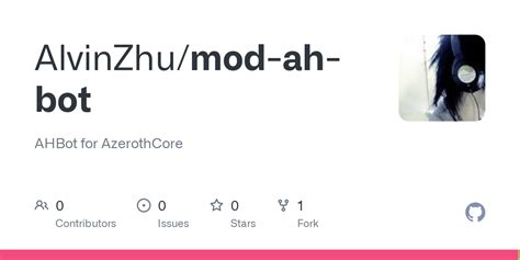 GitHub AlvinZhu Mod Ah Bot AHBot For AzerothCore