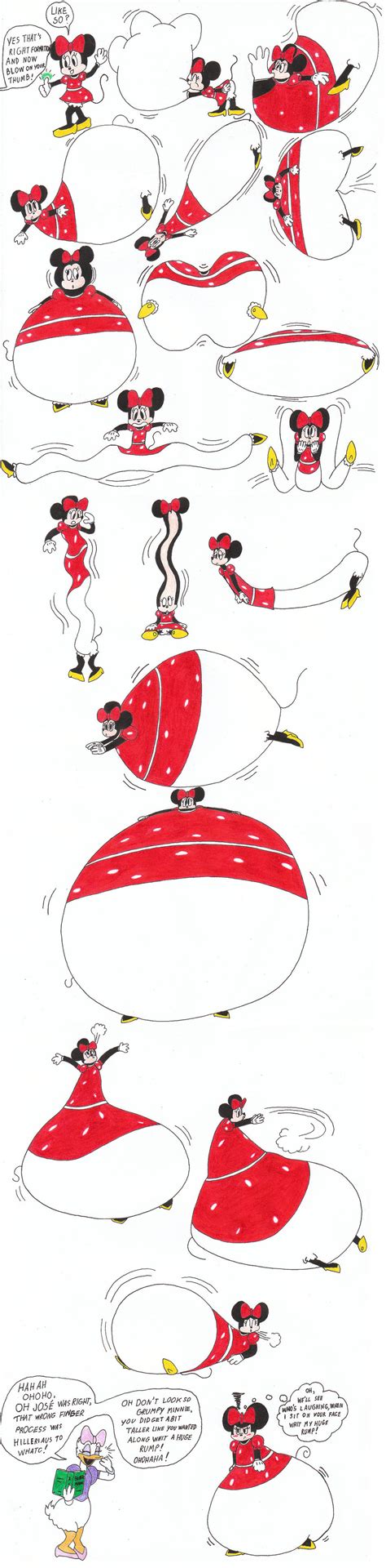 The Black Magic Inflation Whit Minnie Mouse By Ginzo25 On Deviantart