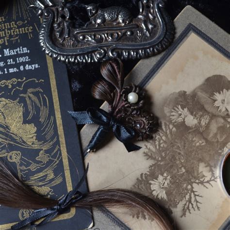 Victorian Mourning Jewelry Etsy