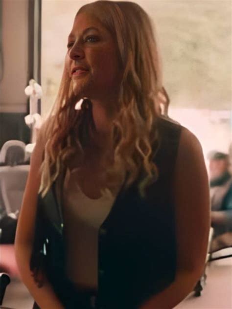Moonshine Season 2 Jennifer Finnigan Black Fringe Vest