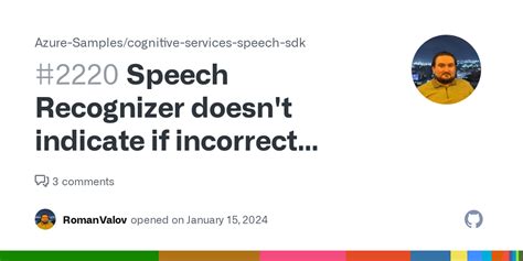 Speech Recognizer Doesn T Indicate If Incorrect EndpointId Is Used Issue Azure Samples