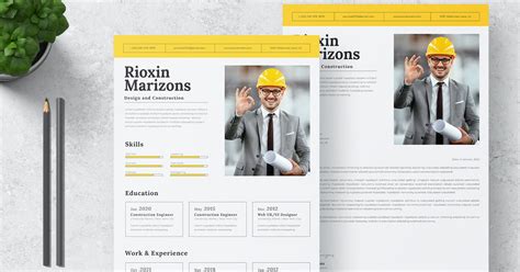 Cv Resume Graphic Templates Envato Elements