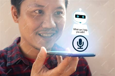 Premium Photo Artificial Intelligenceai Chat Bot Concept Hands