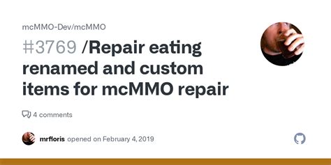 Repair Eating Renamed And Custom Items For Mcmmo Repair · Issue 3769