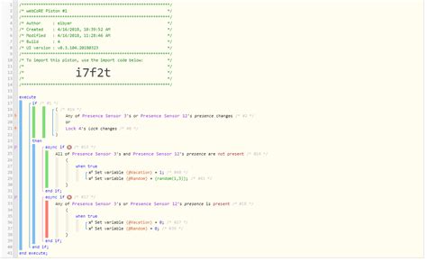 Global Variable Not Being Set Piston Design Help WebCoRE Community