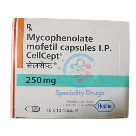 Mycophenolate Mofetil Cellcept 250mg Capsules For Enhanced Health Power Up Your Transplant