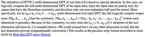 Multidimensional Real Fast Fourier Transform General Usage Julia
