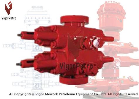 Api 16a Blowout Preventer 9 15000psi Double Ram Bop Cameron Type U