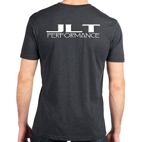 jlt performance logo tri blend shirt grey sandb