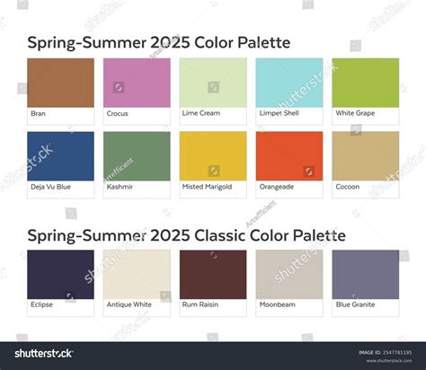 Universal Spring Color Palette Bright Spring A Comprehensive Guide