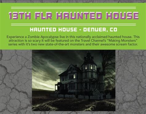 13th Floor Haunted House In Denver Co