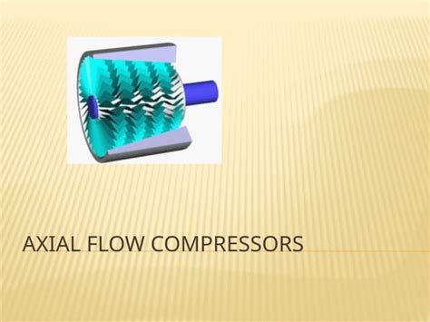 Axial Flow Turbineppt