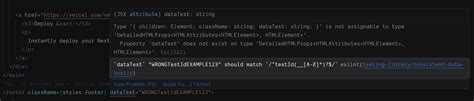 `testing library consistent data testid` is an exclusive react rule