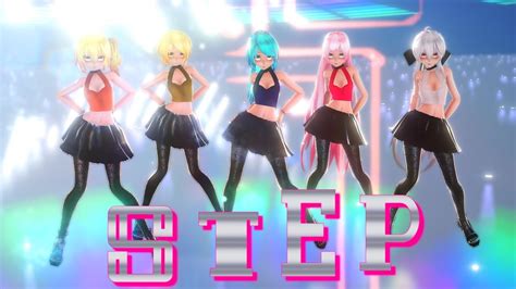≡MMD≡ Haku.Miku.Rin.Luka.Neru - STEP [4KUHD60FPS][Rom/Eng Sub] - YouTube
