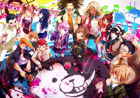 Danganronpa Hd Wallpaper Vivid Anime Character Showcase 1366x965
