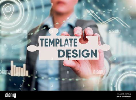 Handwriting Text Template Design Word Written On An Overall Layout Or Blueprint With A Format