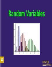 Random Variables And Discrete Probability Distributions Post Session Pptx Random