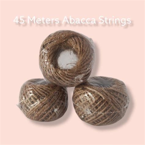 45 Meter Jute String Or Abaca String Shopee Philippines