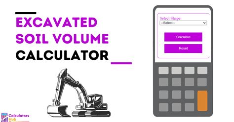 Excavated Soil Volume Calculator Online