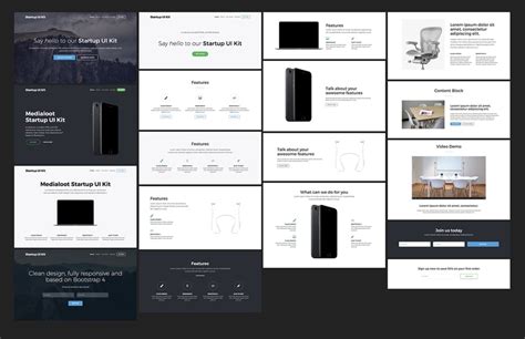 Bootstrap 4 Startup Ui Kit Medialoot