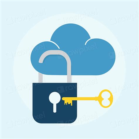 Illustration Of Cloud Security Concept Premium Photo Rawpixel