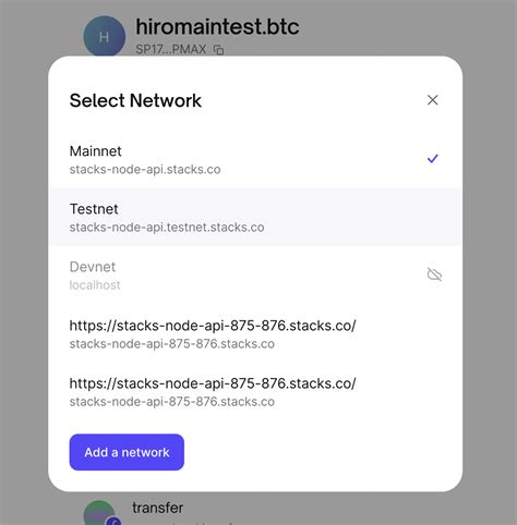 add ability to remove network · issue 2177 · leather io extension · github