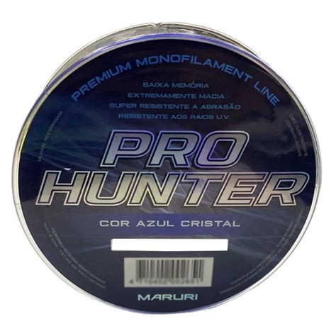Linha Maruri Pro Hunter 040mm 30lb 200m Cor Azul Cristal Sugoi Big