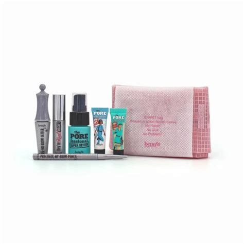 Benefit Makeup Bundle 6 Piece Set With Pink Bag Cosmetify