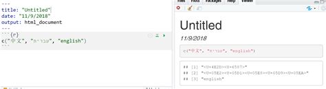 Problem Rendering Foreign Languages In Rmd RStudio IDE Posit Community