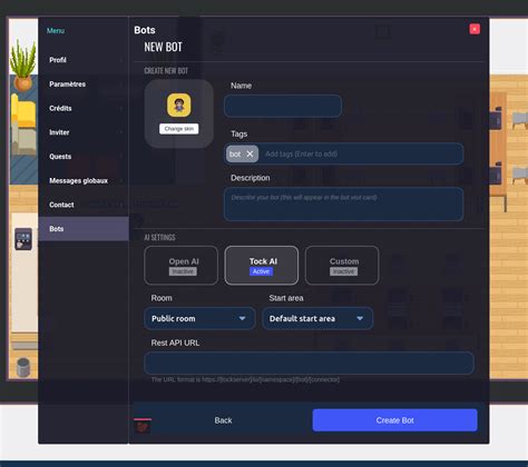 tock ai bots workadventure documentation