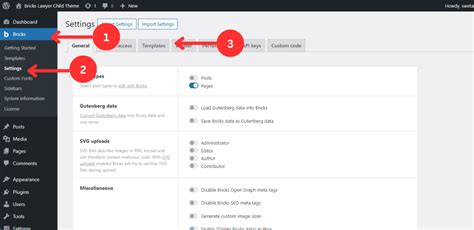 how to setup a remote template bricks awesome