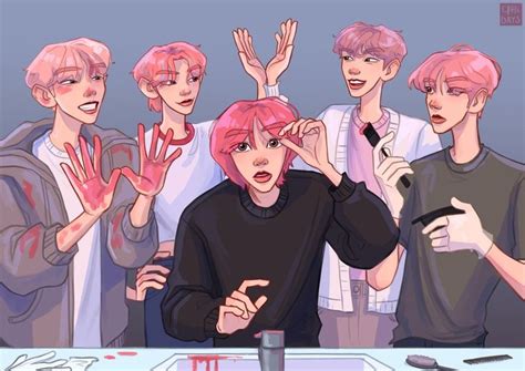 Txt Cartoon Character Txt Fanart Ot5 Txt Fan Art All Txt