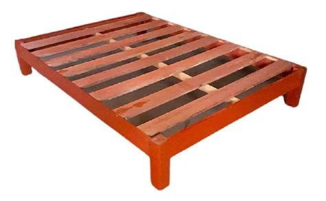 Tarima 2 Plazas Negro Madera