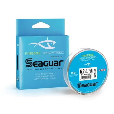 Seaguar Finesse Double Structure Fluorocarbon Line 62lb 150yd