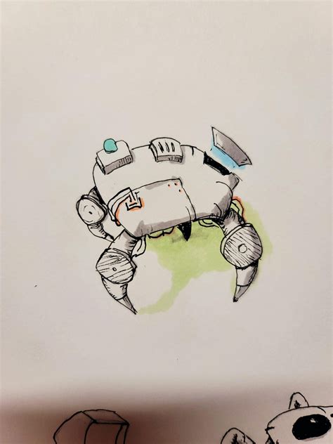 Crab Bot Doodles Rdoodles
