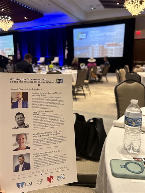 Today I Had The Pleasure Of Seeing My Great Gm Speak At The Wilmington Downtown Economic