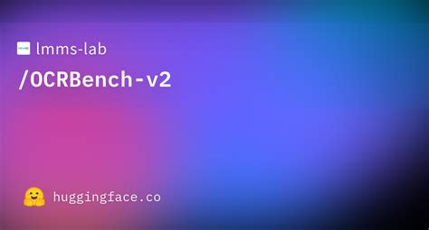 Lmms Lab OCRBench V2 Datasets At Hugging Face