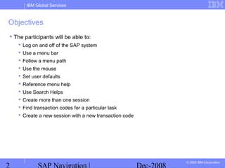 Chapter 03 Sap Navigation PPT