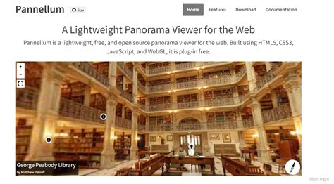 分享8个前端可以制作360度webvr全景视图框架前端3d框架 Csdn博客