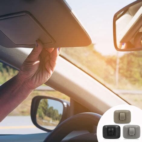 Juego De 2 Clips Para Parasol De Coche Ganchos Para Parasol Compatibles Con Audi A1 A3 A4