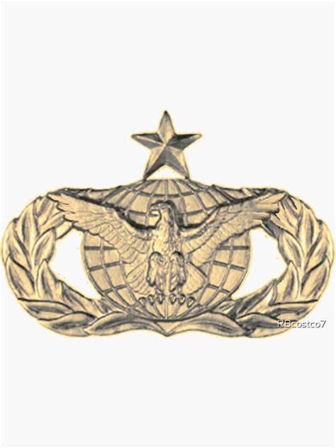 Afsc 3p0x1 Security Forces Occupational Badge Sticker For Sale By Rbcostco7 Redbubble