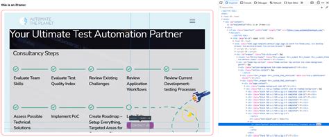 playwright tutorial iframe and shadow dom automation automate the planet