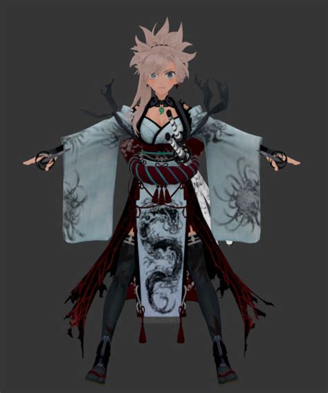 Fate Samurai Remnant Musashi Miyamoto By Kurokozeref On Deviantart