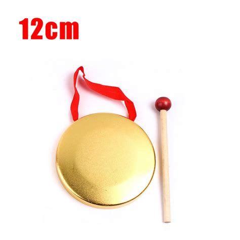 Small Hand Gong Chinese Folk Musical Instrument Copper Opera Gong With
