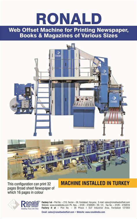 Web Offset And Sheetfed Printechno Solutions