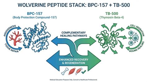 Wolverine Stack Bpc 157 Tb 500 Peptidesexplorer